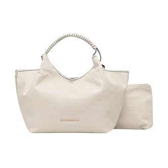 Lola Casademunt Shopper mit geflochtenem Henkel - - Bags - Damen - Wei&szlig; - ONE SIZE