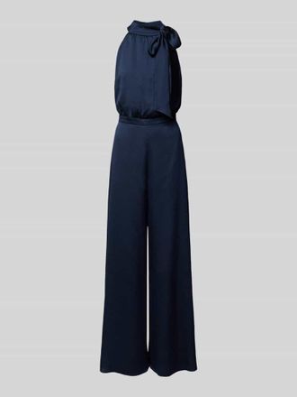 Swing Jumpsuit mit Schleifen-Detail