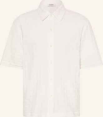 Sandro Sandro Jerseyhemd Slim Fit weiss