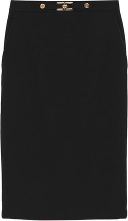 Elisabetta Franchi Jupe Midi - Noir