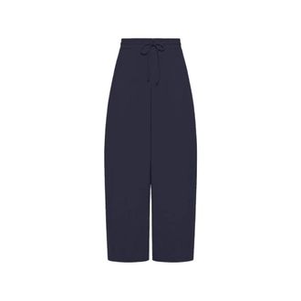 Max Mara Molo Pliss&eacute;e Hose - - Trousers - Damen - Blau - 2XS