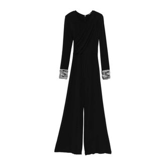 Amen Damen, Jumpsuits & Playsuits, Schwarzk, SGr&ouml;&szlig;e