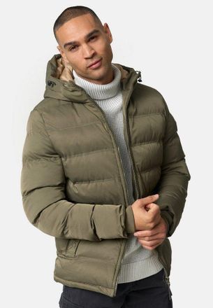Indicode Steppjacke Herren Nemos Herrenjacke Daunen-Optik