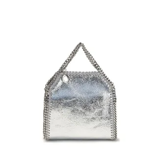 Stella McCartney Falabella Top Handle Bag - Silver