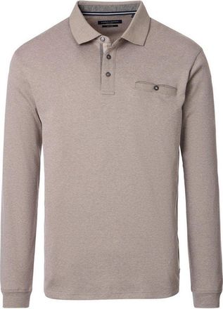 Casamoda Langarm-Poloshirt CASAMODA Polo-Shirt Langarm gestreift