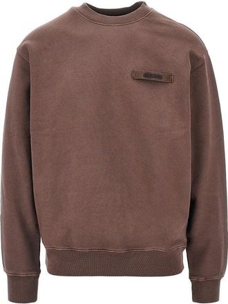 Jacquemus Gros Grain crewneck sweatshirt Man XL