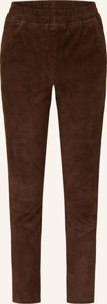 Arma Arma 7/8-Hose Provence Aus Leder braun
