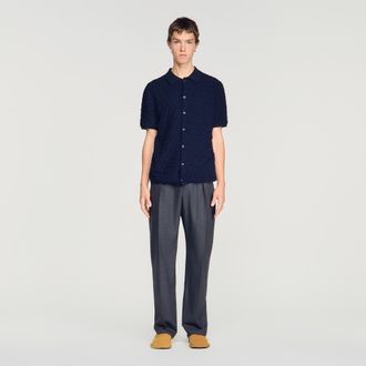 Sandro Cardigan en maille &eacute;ponge