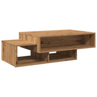 vidaXL Table basse ch&ecirc;ne artisanal 105x55x32 cm bois ding&eacute;nierie - Vidaxl