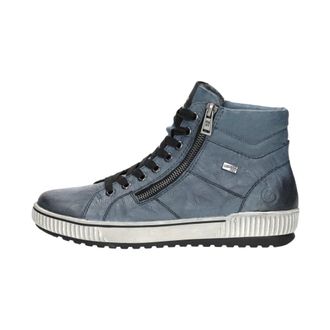 Remonte Veterschoenen Hoog - - Shoes - Damen - Blau - 42 EU