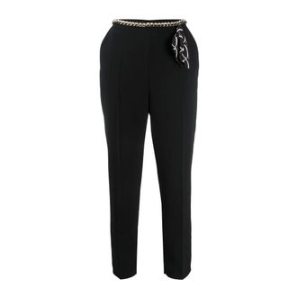 Elisabetta Franchi Damen, Hosen, Schwarzk, MGr&ouml;&szlig;e