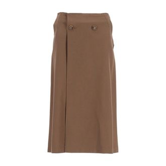 Maison Margiela Femme, Jupes, Brun, Taille: 36 FR Jupes