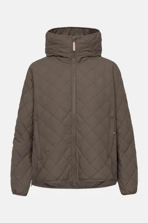 Derbe Derbe &Uuml;bergangsjacke Quiltby Short Damen Braun Steppjacke