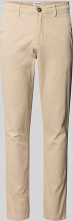 Jack & Jones Slim Fit Stoffhose mit Ges&auml;&szlig;taschen Modell Marco