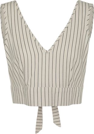 Vero Moda VMMYMILO S/L Crop TOP WVN GA