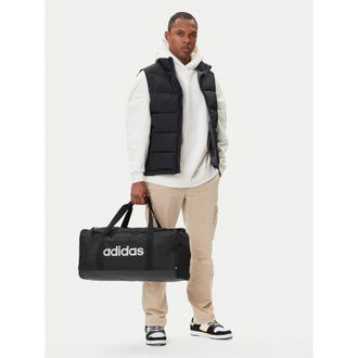 adidas Tasche adidas Linear Duffel Medium JD9555 Schwarz