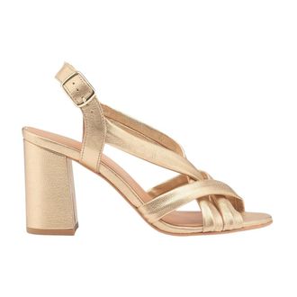 Cosmoparis Femme, Chaussures, Jaune, Taille: 41 EU Viko High Heel Sandal