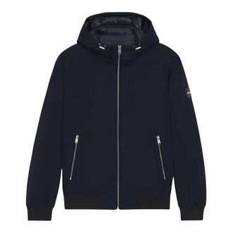 HUGO BOSS Performance-Flanelljacke mit Daunenf&uuml;llung - - Jackets - Herren - Blau - M