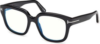 Tom Ford unisex, Accessoires, Noir, Taille: 54 MM Geometric Optical Frame