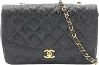 Chanel Pre-owned Vintage Schultertasche - - Pre-owned - Damen - Schwarzk - ONE SIZE