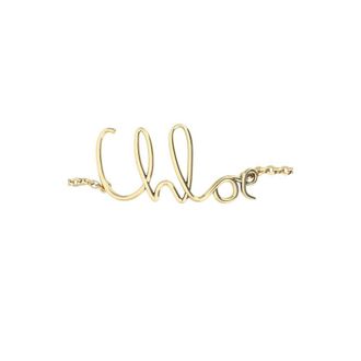 Chlo&eacute; Metal Chain Belt - Gold