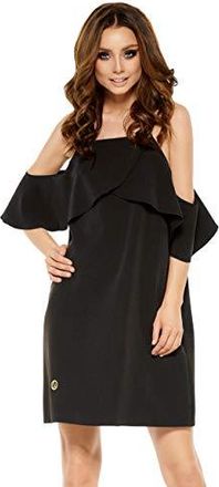 Lemoniade Robe Printemps-été élégante et Chic. Plusieurs Couleurs et modèles, Mod. 3 Noir, M