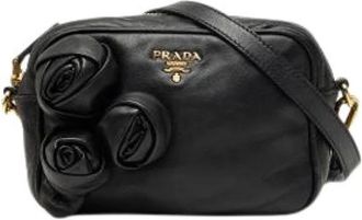 Prada Pre-owned Sac bandouli&egrave;re vintage - Femme - Pre-owned - Noir - Taille: ONE Size