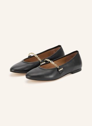HUGO BOSS Mary-Jane-Ballerinas Silvye schwarz