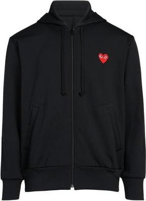 Comme Des Gar&ccedil;ons Sweat zipp&eacute; &agrave; capuche brod&eacute;