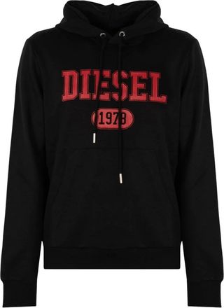 Diesel S-Ginn Sweat &agrave; capuche - Homme - Sweatshirts et sweats &agrave; capuche - Noir - Taille: S