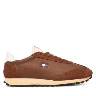 Tommy Jeans Sneakers Tommy Jeans Retro Runner Archive Ltr EN0EN03097 Braun