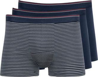 CALIDA Herren Trunks blau Baumwolle & Mix unifarben