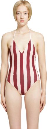 Fendi Striped Swimsuit