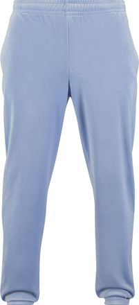 Urban Classics Velvet Trackpants PowderBlue, XXL