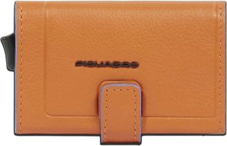 Piquadro Homme, Accessoires, Orange, Taille: ONE Size Porte-cartes Pop-up