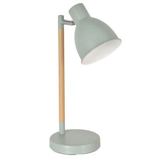 Corep Lampe de bureau m&eacute;tal sabl&eacute; MILA H38cm. (Cactus sabl&eacute;)