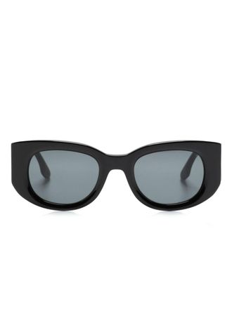 Victoria Beckham Sonnenbrille im Butterfly-Design - Schwarz