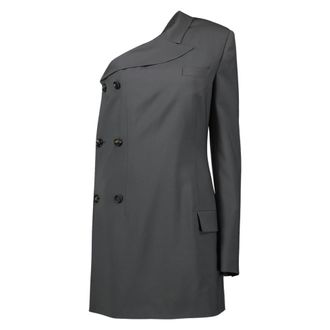 Moschino Asymmetrisches Blazer Kleid Fr&uuml;hling-Sommer 2025 - - Dresses - Damen - Grau - M