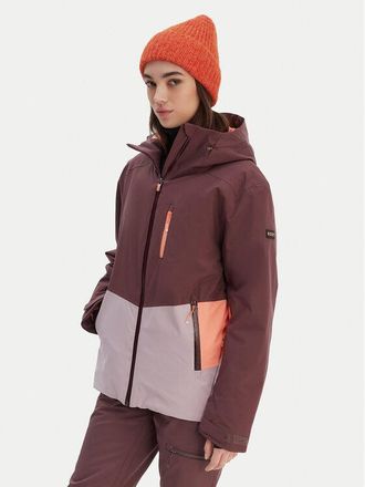 Roxy Skijacke Stormdash ERJTJ03520 Dunkelrot Tailored Fit