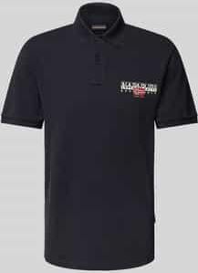 Napapijri Slim Fit Poloshirt mit Label-Print Modell AYLMER