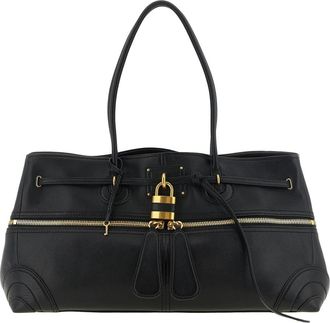 Chlo&eacute; Paddington Sling Gro&szlig;e Umh&auml;ngetasche - - Bags - Damen - Schwarzk - ONE SIZE