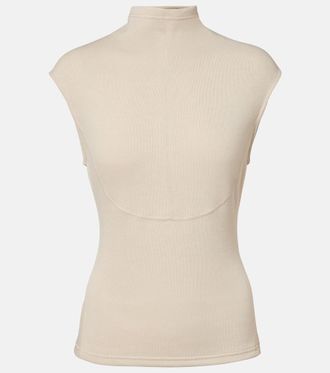 Proenza Schouler Top Zana aus Rippstrick