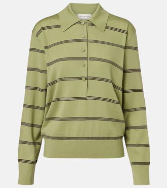 Dries Van Noten Polopullover aus Wolle