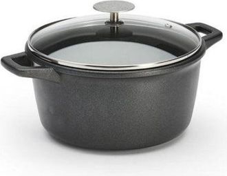 De Buyer Choc Extreme Bratentopf mit Glasdeckel 24cm induktion - De Buyer