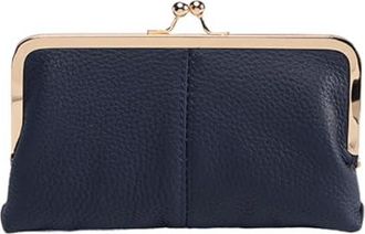 Generic V&eacute;rineurs en cuir pour femme &agrave; bandouli&egrave;re - Sac &agrave; main vintage Kiss Lock