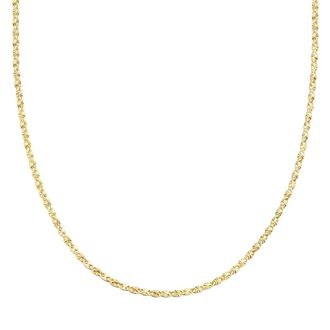 Glanzst&uuml;cke M&uuml;nchen Halskette - Sterling Silber Halskette - Gr. unisize - in Gold - f&uuml;r Damen