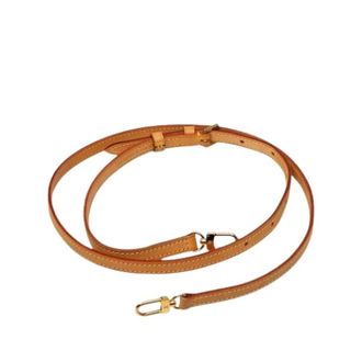 Louis Vuitton Pre-owned Adjustable Vachetta Leather Strap - Femme - Pre-owned - Beige - Taille: ONE Size