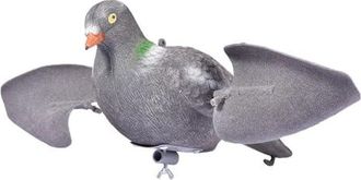 Generico Yaztauho Leurre Pigeon R&eacute;aliste,Decoration Animaux Faux Exterieur - Leurres de Pigeons R&eacute;alistes R&eacute;sistants aux Intemp&eacute;ries pour Patio Vignoble Toit B