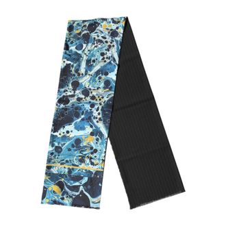 Dolce & Gabbana Homme, Accessoires, Multicolore, Taille: ONE Size Foulard &Eacute;charpe Tour de Cou Imprim&eacute; Marbre