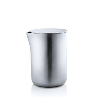 Blomus Blomus 63620 Basic Pot &agrave; Lait avec Couvercle Acier Inoxydable Gris 7,3 x 6,5 x 9,6 cm